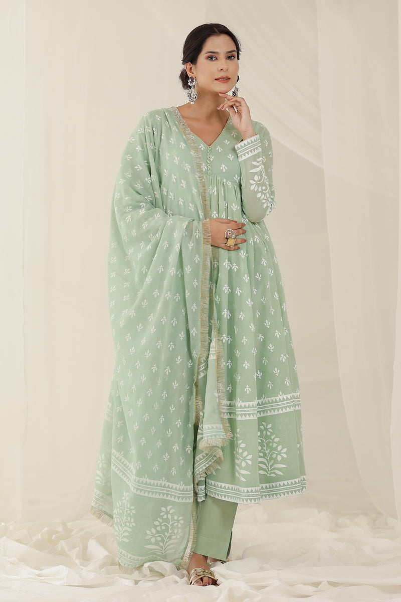 NAGMA ANARKALI SET – PINKCACTII