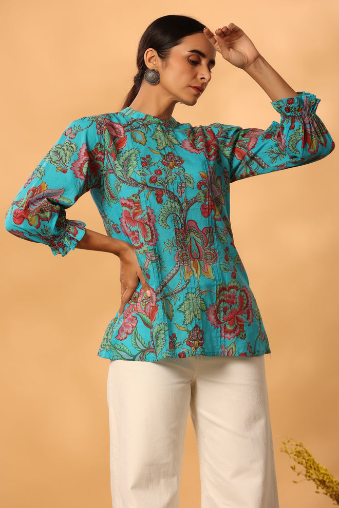 Buy Printed tops for women & cotton tops for summer - PinkCactii ...